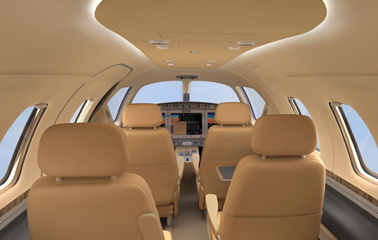 Eclipse Jet Interior